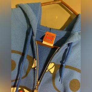 Sanrio | Sweaters | Copy Domo Zip Up Nerd Scene Hoodie | Poshmark